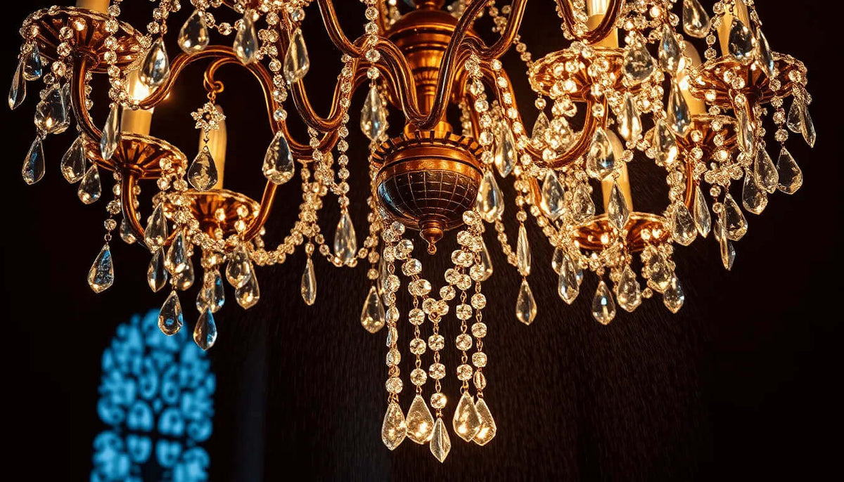 Clean Your Crystal Chandelier with Brilliante Cleaner
