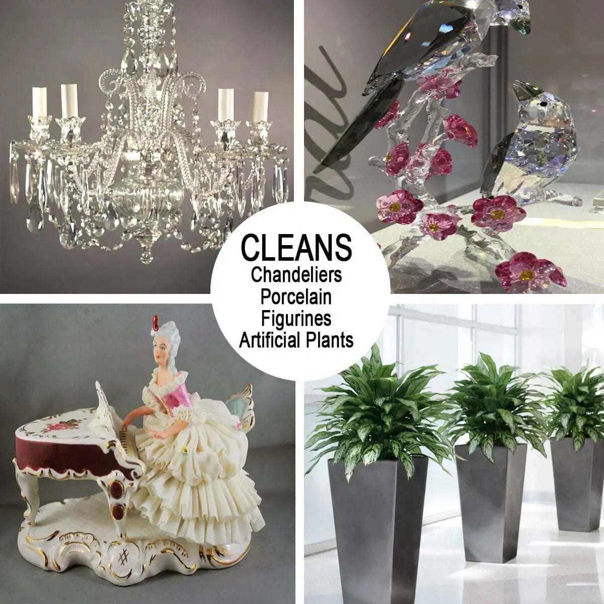 Brillianté Crystal Chandelier Cleaner - No Wipe Spray 32 oz